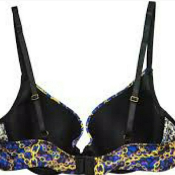 Intimates & Sleepwear | Brand New Versace 1969 Push Up Plunge Bra ...